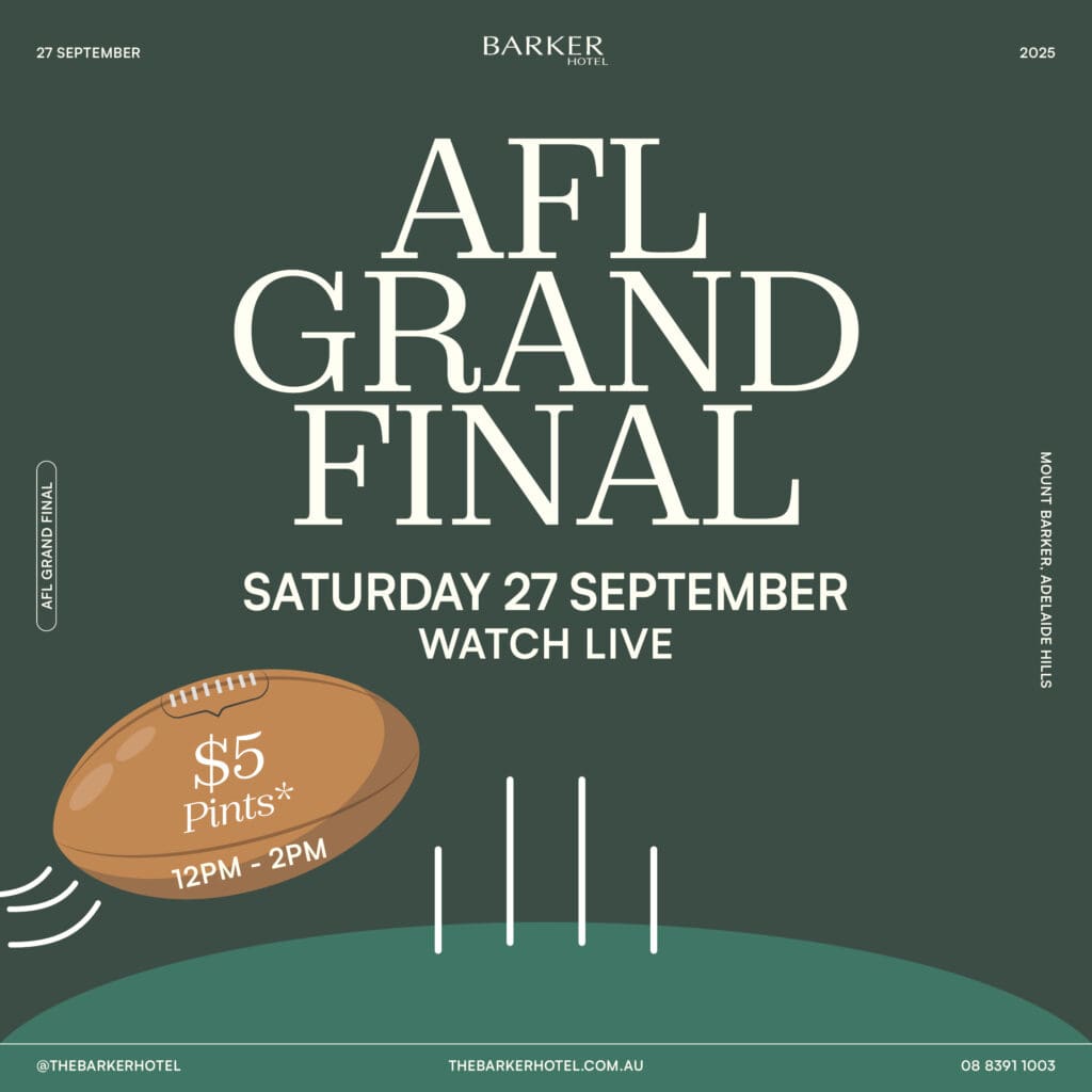 AFL Grand Final - Barker Hotel